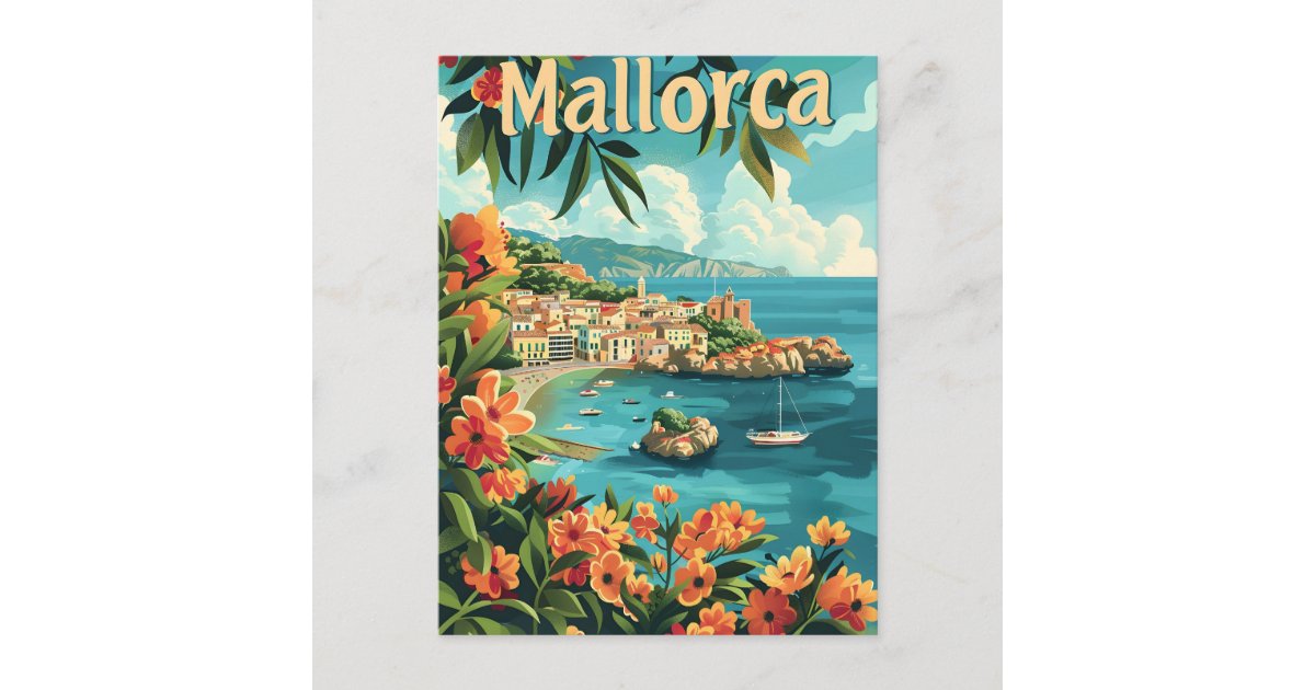 Mallorca Coast Postcard | Zazzle