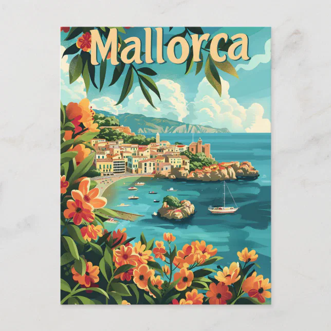 Mallorca Coast Postcard | Zazzle