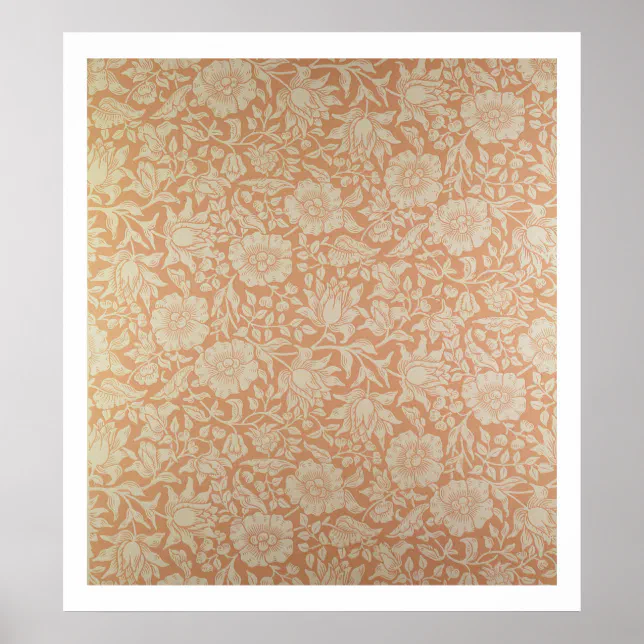'Mallow' wallpaper design Poster | Zazzle 'Mallow' wallpaper design Poster | Zazzle