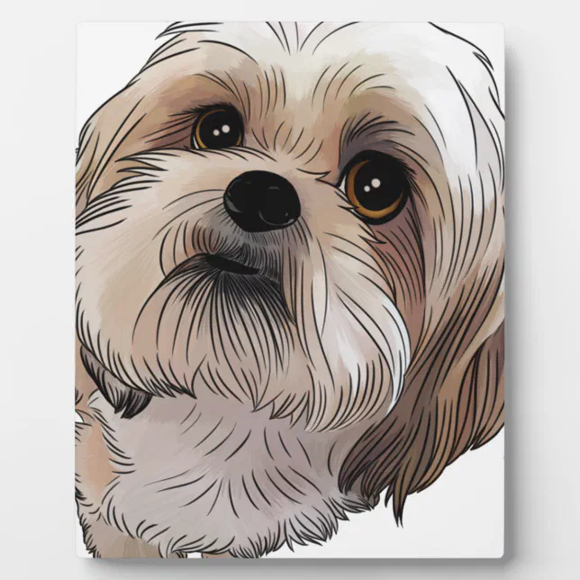 Malshi Mal-shi Plaque | Zazzle