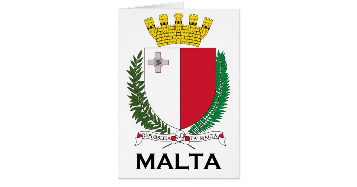 MALTA - emblem/coat of arms/symbol/flag | Zazzle