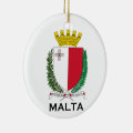 MALTA - emblem/coat of arms/symbol/flag Ceramic Ornament | Zazzle