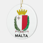 MALTA - emblem/coat of arms/symbol/flag Ceramic Ornament | Zazzle