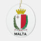 MALTA - emblem/coat of arms/symbol/flag Ceramic Ornament | Zazzle