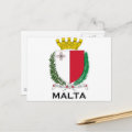 MALTA - emblem/coat of arms/symbol/flag Postcard | Zazzle