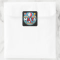 Malta Mediterranean Island Nation Square Sticker | Zazzle