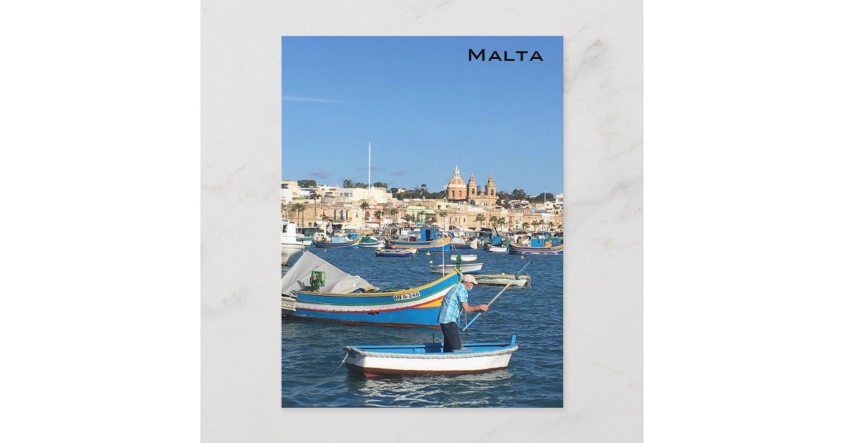 Malta Postcard | Zazzle