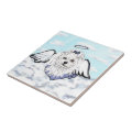 Maltese Angel Ceramic Tile | Zazzle