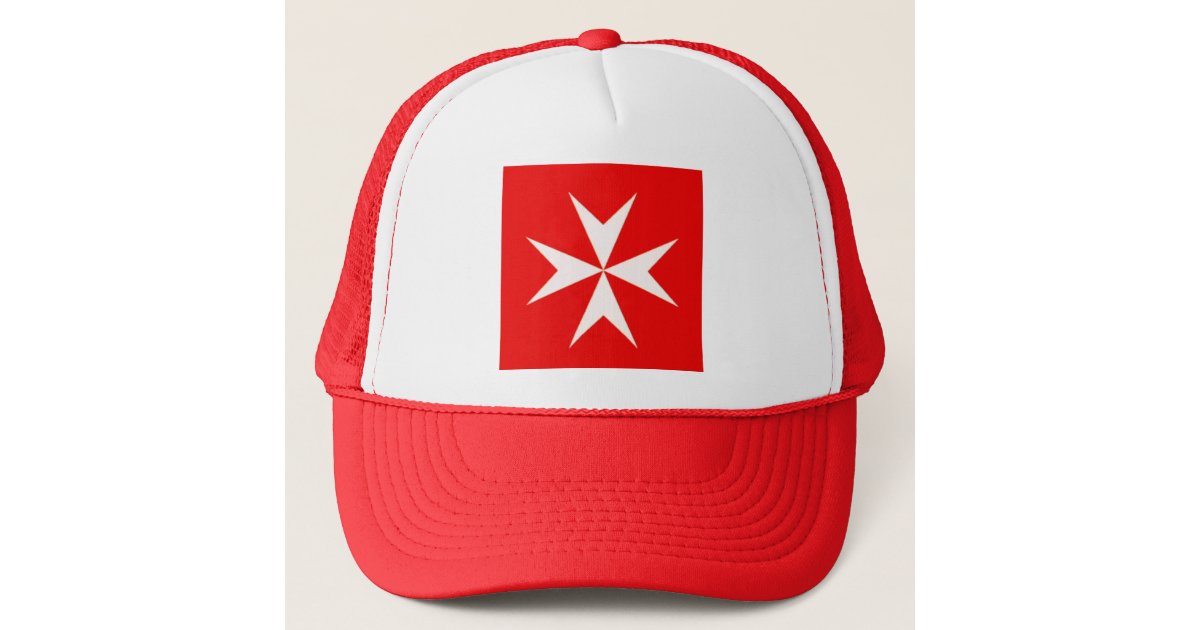 MALTESE CROSS BASEBALL CAP | Zazzle