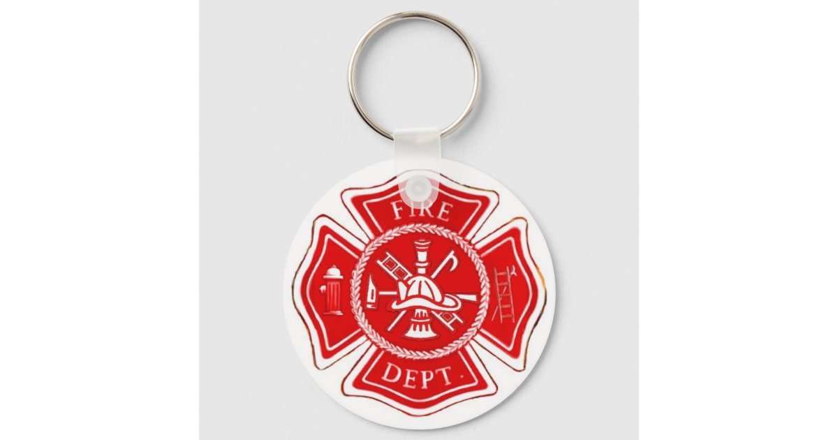 MALTESE CROSS KEYCHAIN | Zazzle