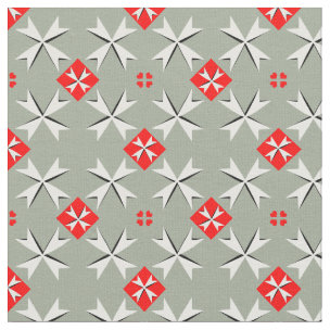 Malta flag fabric | Zazzle