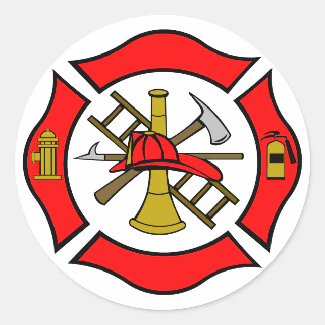 Maltese Cross Sticker | Zazzle