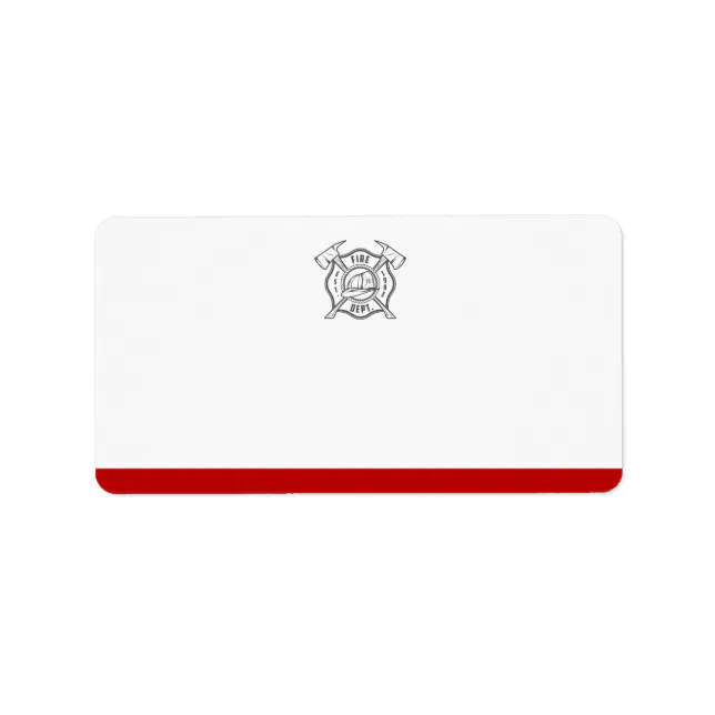 Maltese Cross Symbol | Blank Address Label | Zazzle