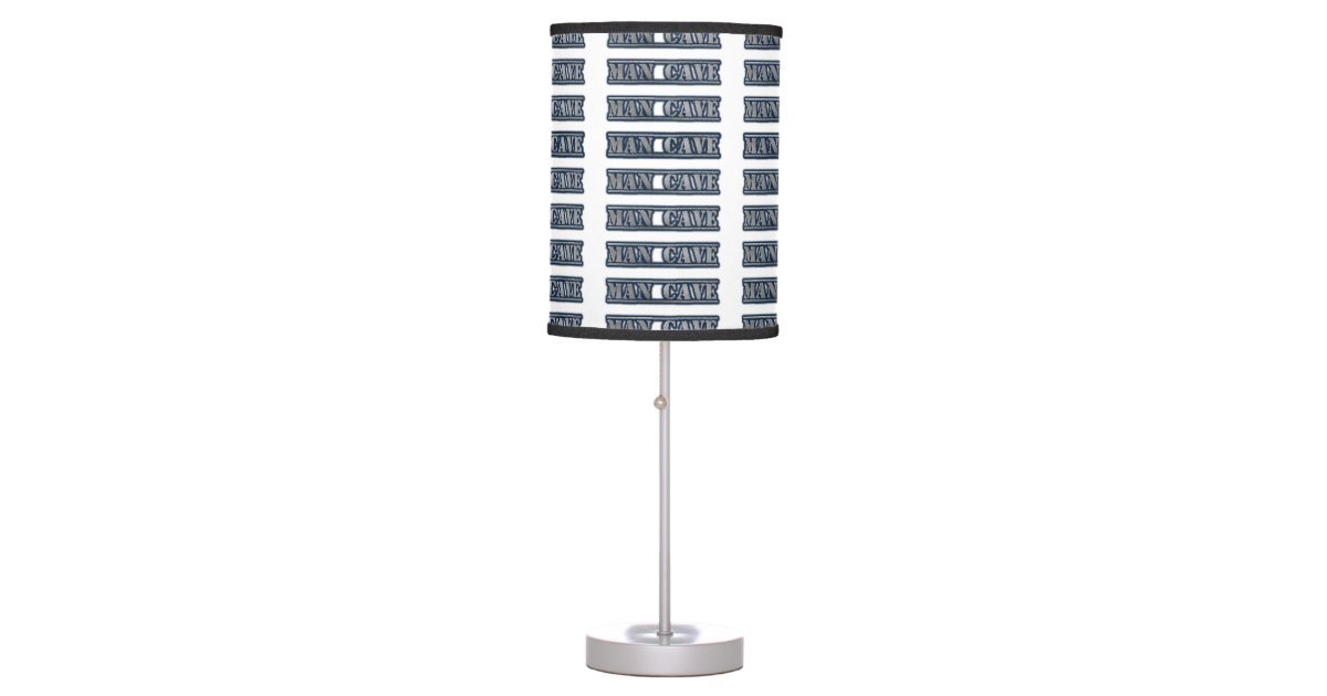 Man Cave Table Lamp | Zazzle