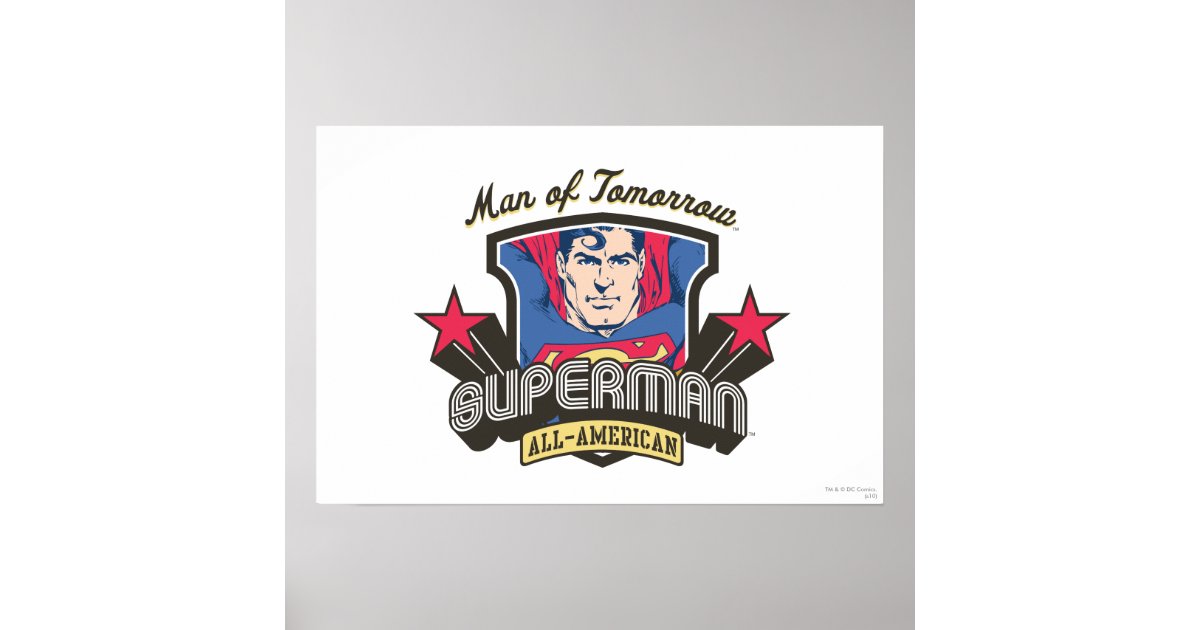 Man of Tomorrow Poster | Zazzle