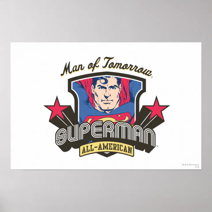 Man of Tomorrow Poster | Zazzle