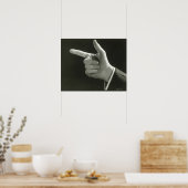 Man Pointing Poster | Zazzle