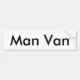 Man Van Bumper Sticker | Zazzle