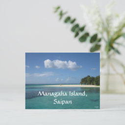 Managaha Island, Saipan Postcard | Zazzle