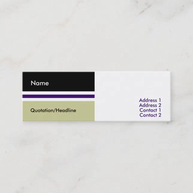 Manager Business Card | Zazzle