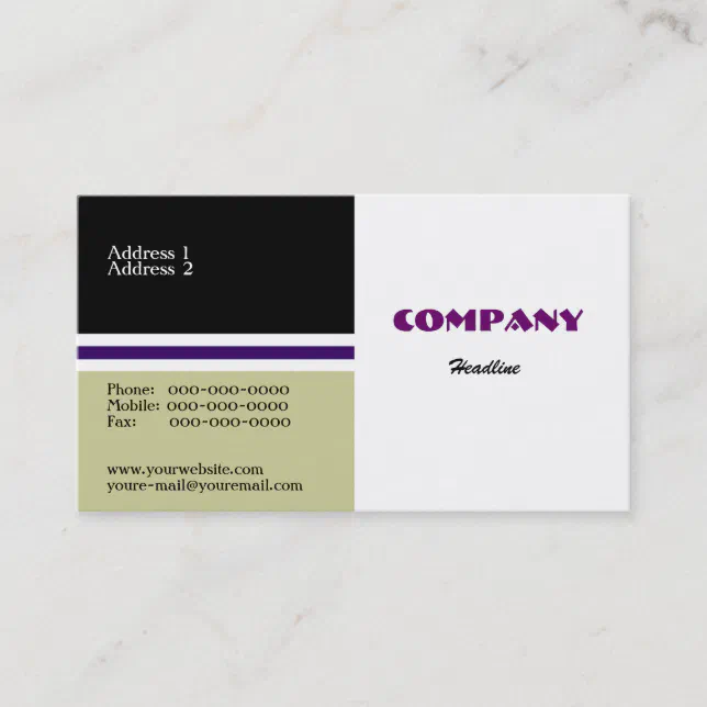 Manager Business Card | Zazzle