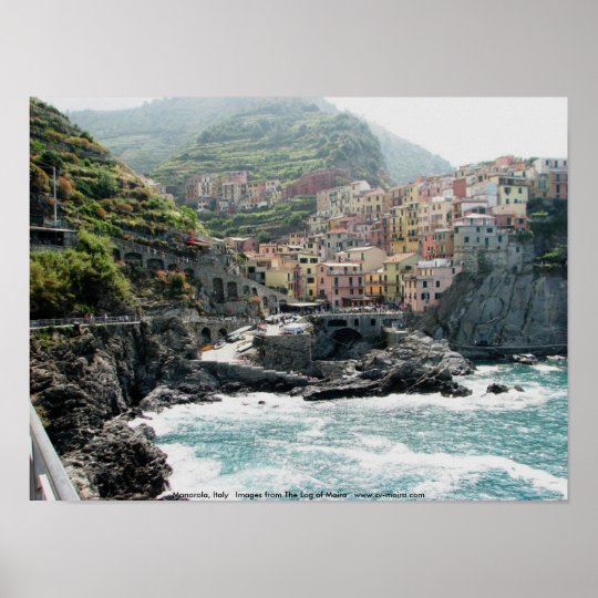 Manarola, Italy Poster | Zazzle.com