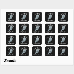 Manatee Gift Men Women Save The Manatees Square Sticker | Zazzle