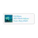 Manatee Photo Mailing Label | Zazzle