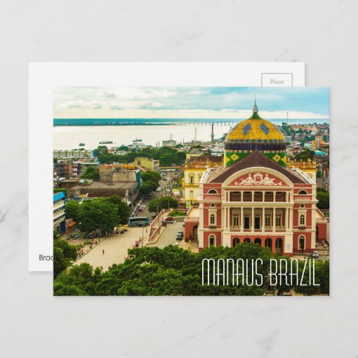 Manaus Brazil postcard | Zazzle