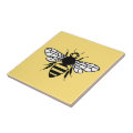Manchester Bee Ceramic Tile | Zazzle