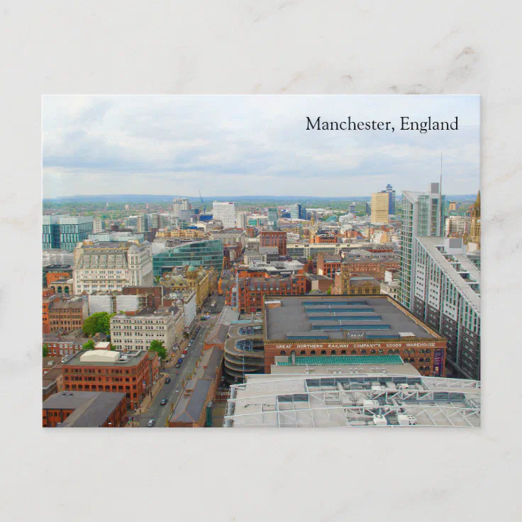 Manchester, England Postcard | Zazzle