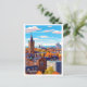 Manchester England vintage travel illustration Postcard | Zazzle