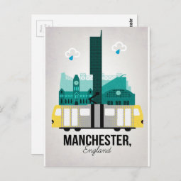 Manchester Postcard | Zazzle