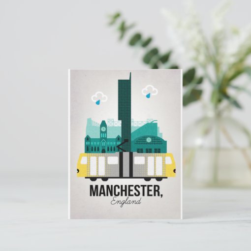Manchester Postcard | Zazzle