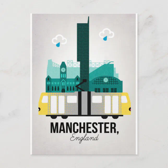 Manchester Postcard | Zazzle