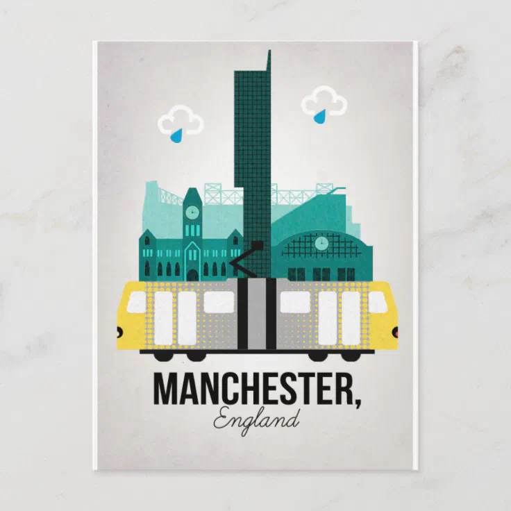 Manchester Postcard | Zazzle