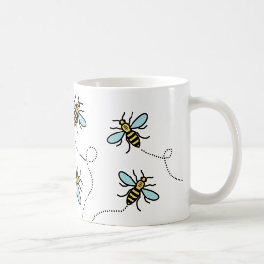Manchester Worker Bee Classic White Mug | Zazzle.com