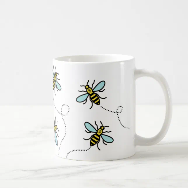 Manchester Worker Bee Classic White Mug | Zazzle