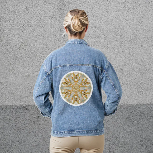 Mandala 1 Denim Jacket | Zazzle