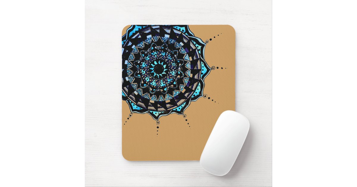 Mandala Design Mouse Pad | Zazzle