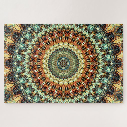 Mandala Jigsaw Puzzle | Zazzle