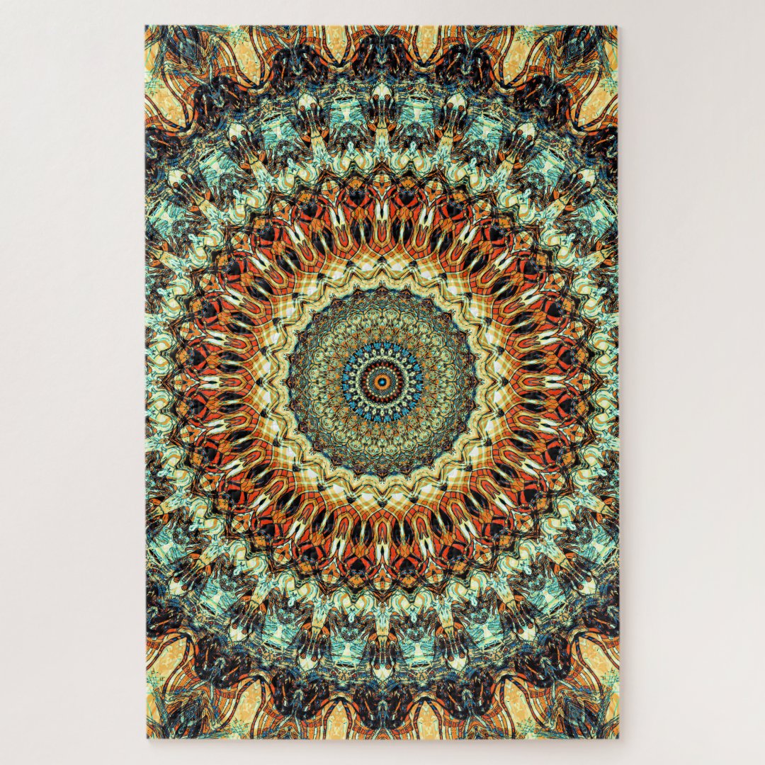 Mandala Jigsaw Puzzle | Zazzle