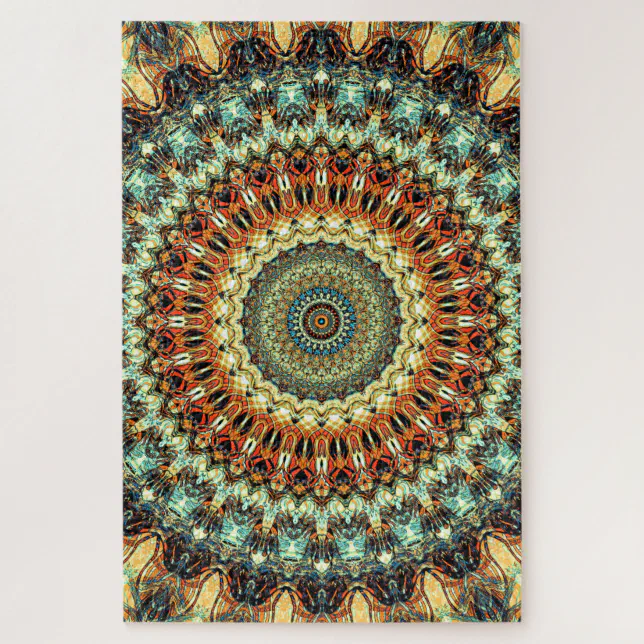 Mandala Jigsaw Puzzle | Zazzle