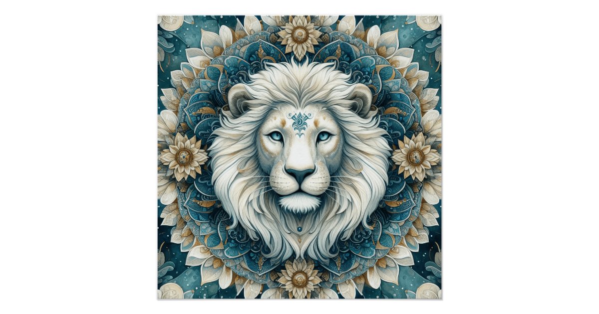 Mandala King Poster | Zazzle