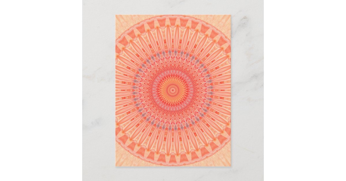 Mandala mental health created by Tutti Postcard | Zazzle