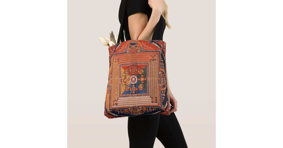 Mandala of Vajradhatu Thangka Tote Bag | Zazzle