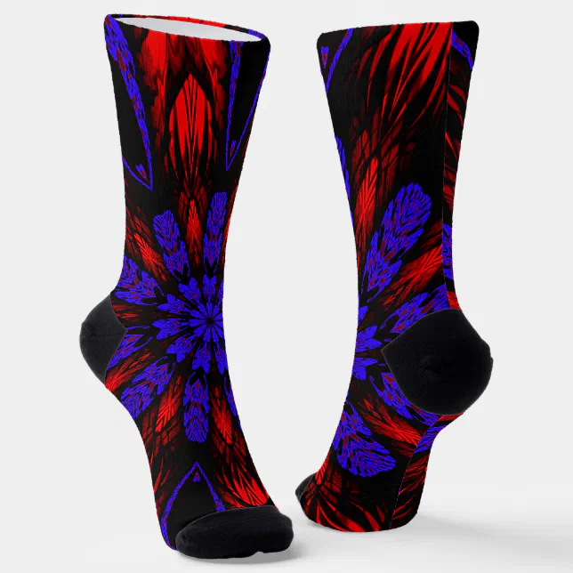 Mandala Southwestern Hippie Boho Chic Bohemian Socks | Zazzle