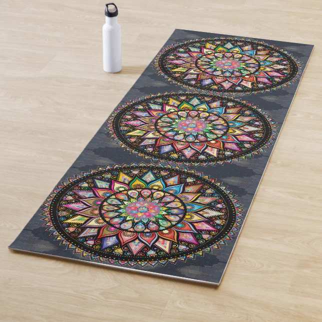 Mandala Yoga Mat | Zazzle