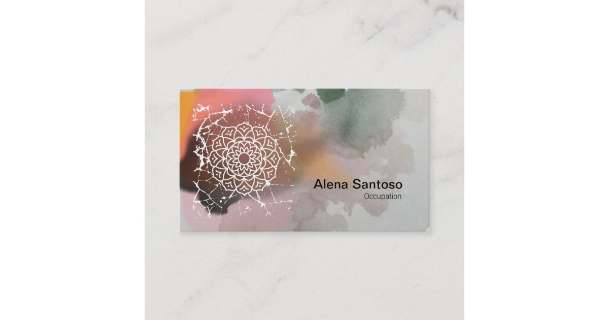 Mandalas Business Card | Zazzle