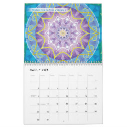 Mandalas from the Voice of Eternity Calendar | Zazzle